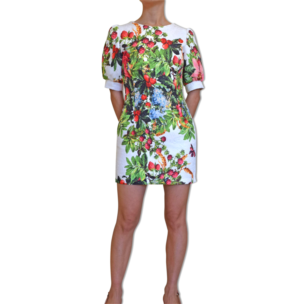 Floral Sheath Dress - Julia Zheng